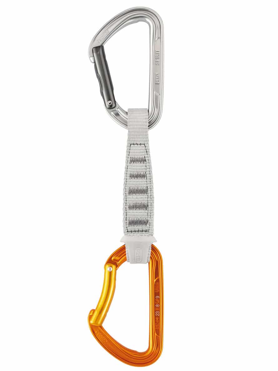 Petzl Spirit Express rinvio arrampicata con fettuccia ergonomica ...